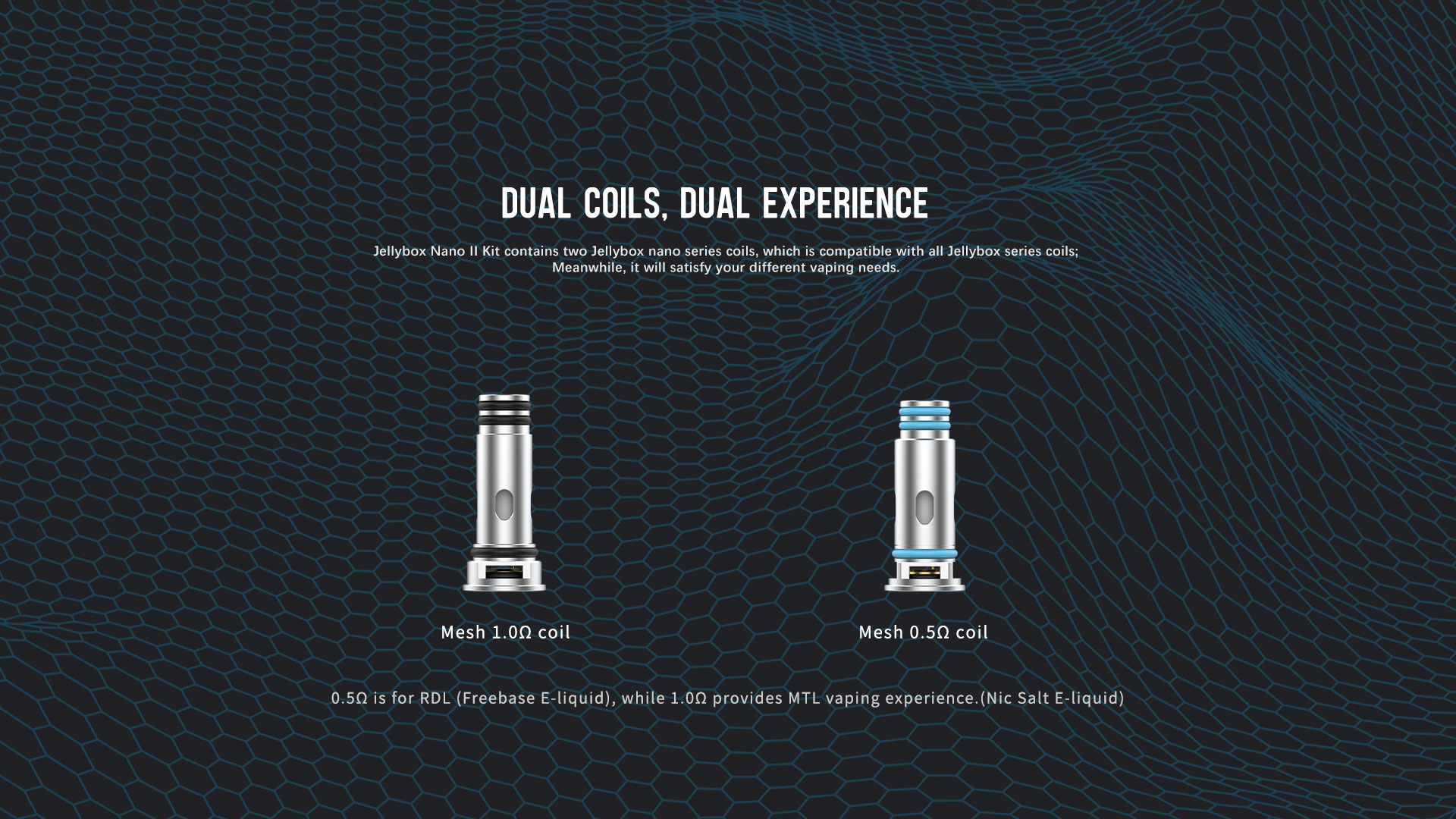 RINCOE Jellybox Nano 1.0Ω Mesh Replacement Coils [ แท้ ] | คอยล์สำเร็จ ...
